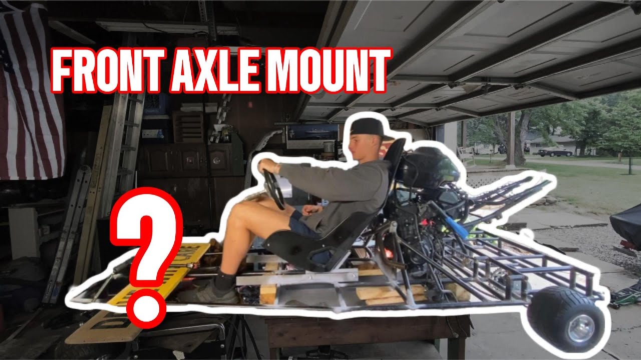Front Axle & Major Updates on Our Custom Yamaha Shifter Kart! (Pt. 6 ...