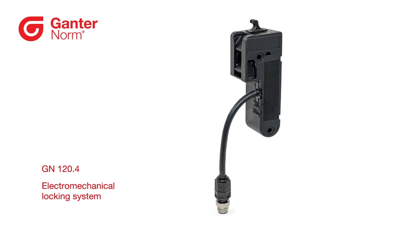 Electromechanical Locking Systems GN 120.4 - YouTube