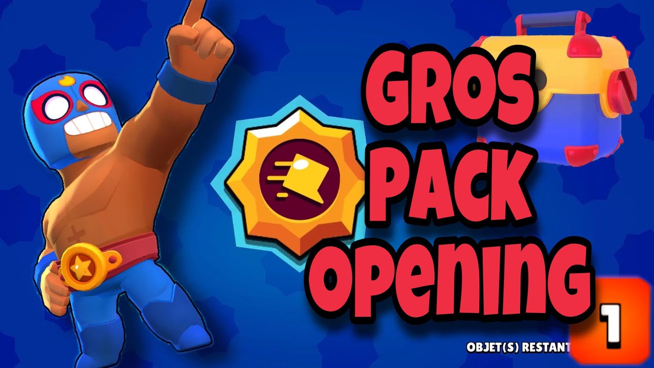 PACK OPENING BRAWL STARS ON DÉBLOQUE CE QU'ON VOULAIS ! - YouTube