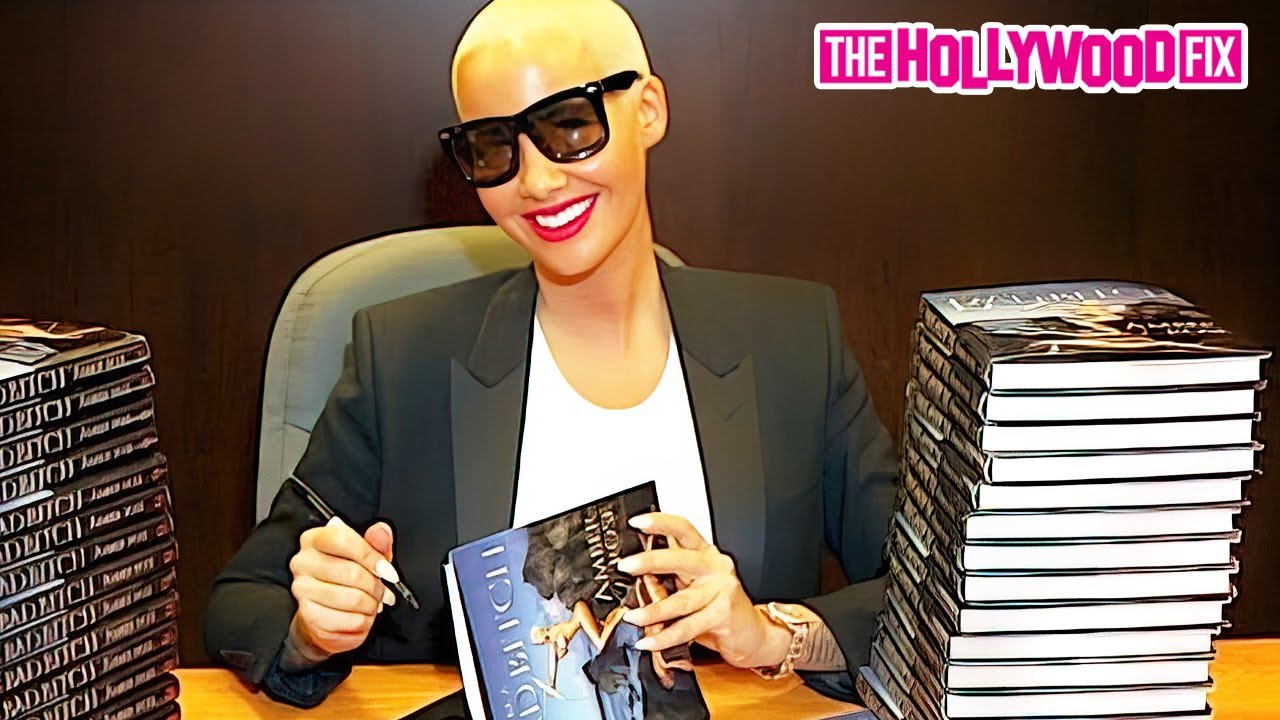 Amber Rose Hosts The 'How To Be A Bad Bitch' Book Signing Event At The ...