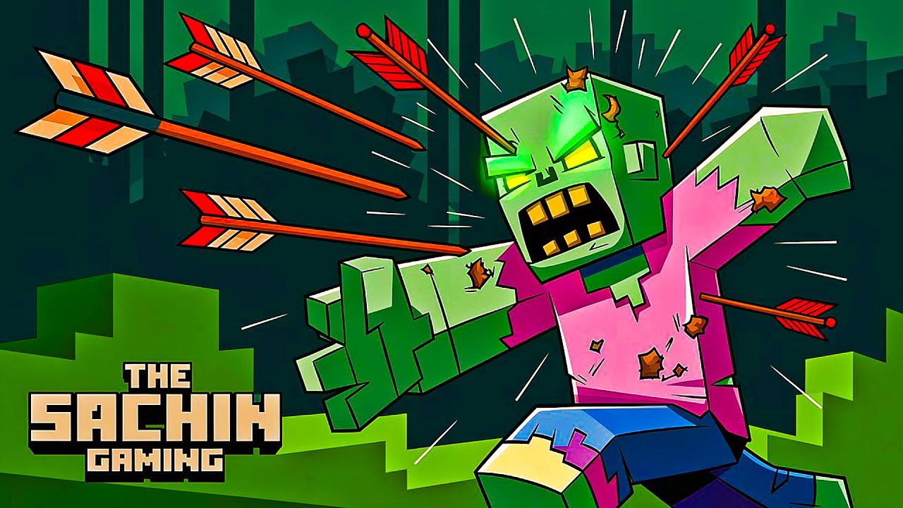 🔴 ZOMBIE vs ARROWS 🔴 #minecraft #minecraftvideos #shortsfeeds - YouTube