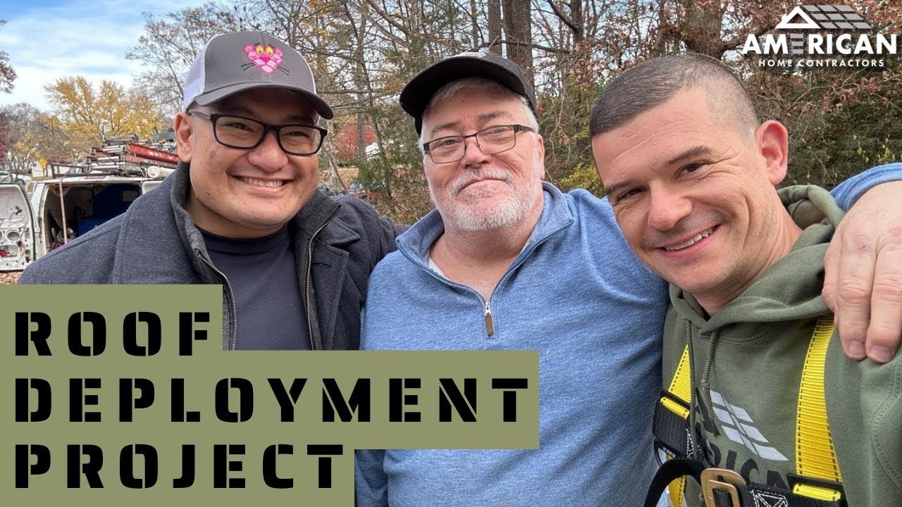American Home Contractors - Roof Deployment Project - YouTube