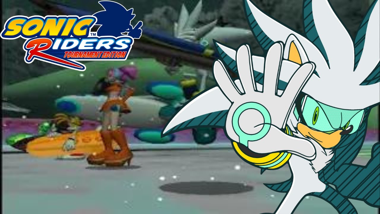 Silver The Hedgehog Sonic Riders Zero Gravity