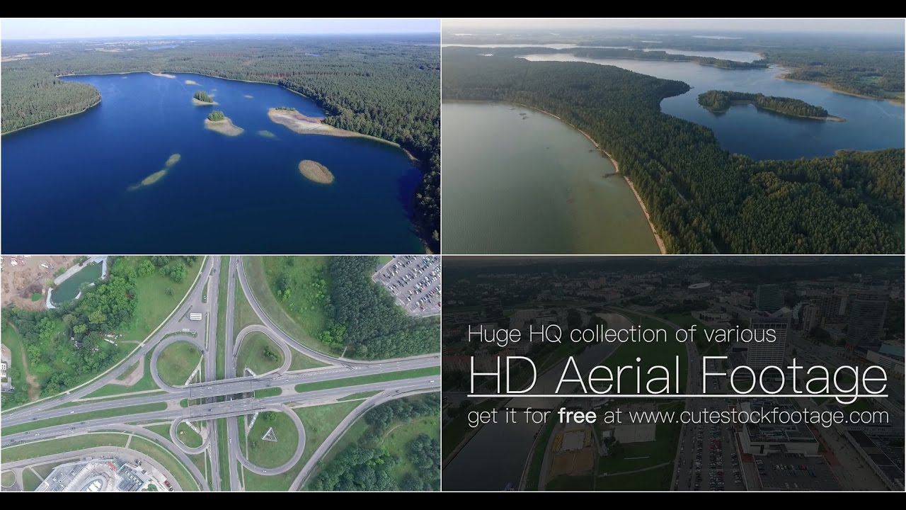 Huge Free collection of Aerial Footage in HD (download for free) - YouTube