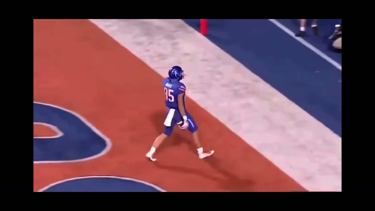 John Bates Highlights (Tight End/ Boise State) (Pick 124) Welcome to ...
