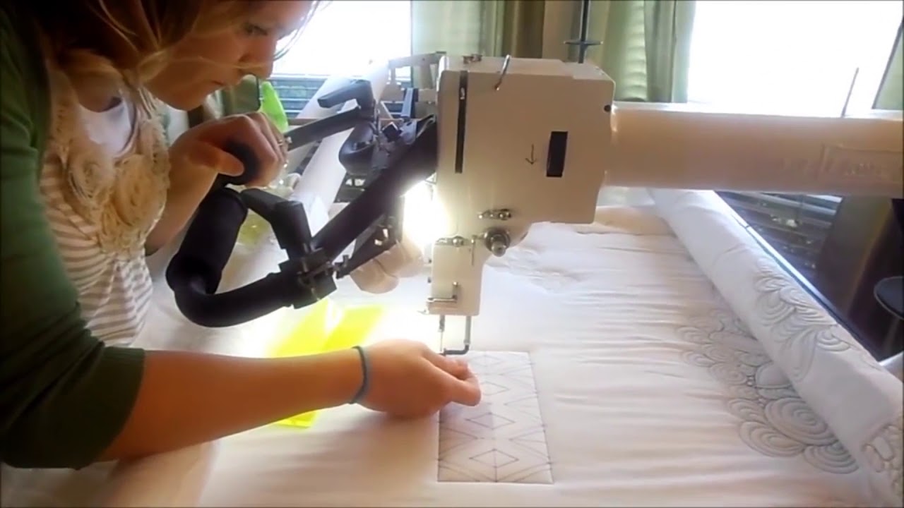Judi Madsen Demonstrates Her A1 9" Longarm Ruler - YouTube