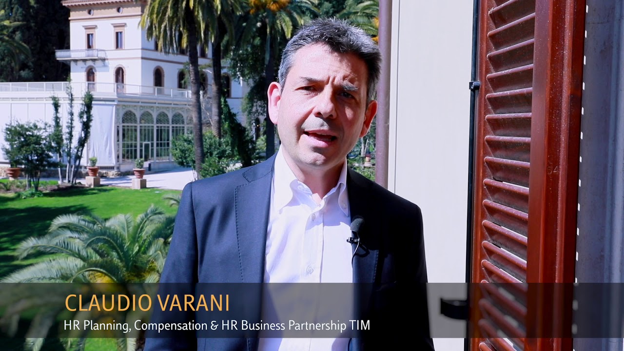 A #TalkWith Claudio Varani, HR Planning & Compensation TIM - YouTube
