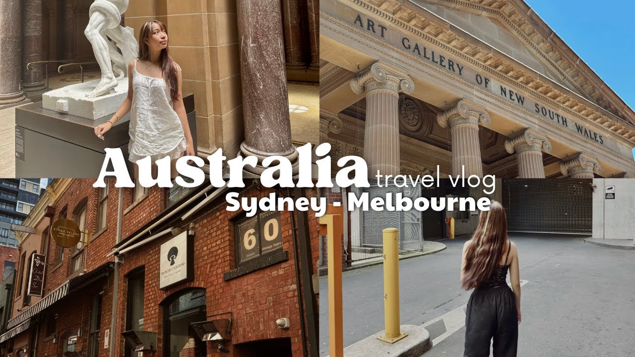 TRAVEL VLOG | Australia Vlog: Sydney Opera House, Art Gallery of NSW ...