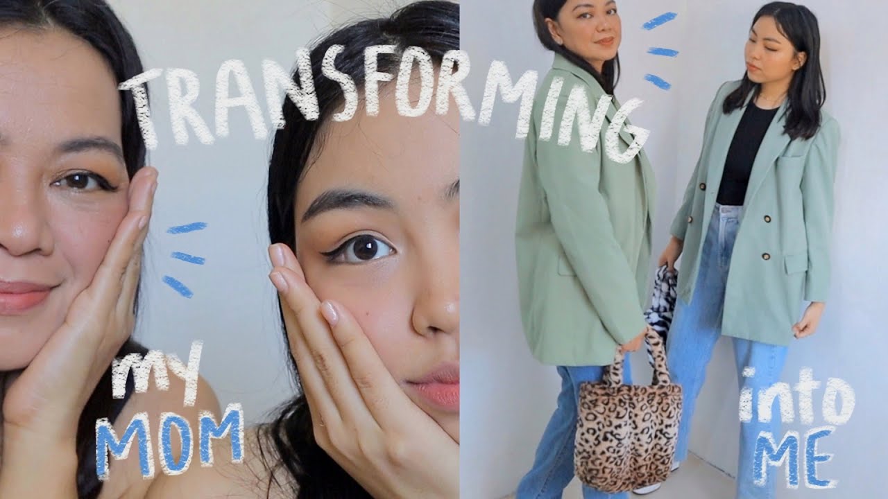 Transforming My Mom Into Me For Mothers Day 👭 Youtube