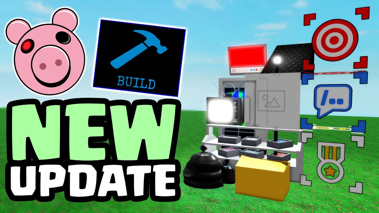 BUILD MODE ALL EVENTS, PLAYER MODELS, DECORATIONS & SECRETS (Piggy ...