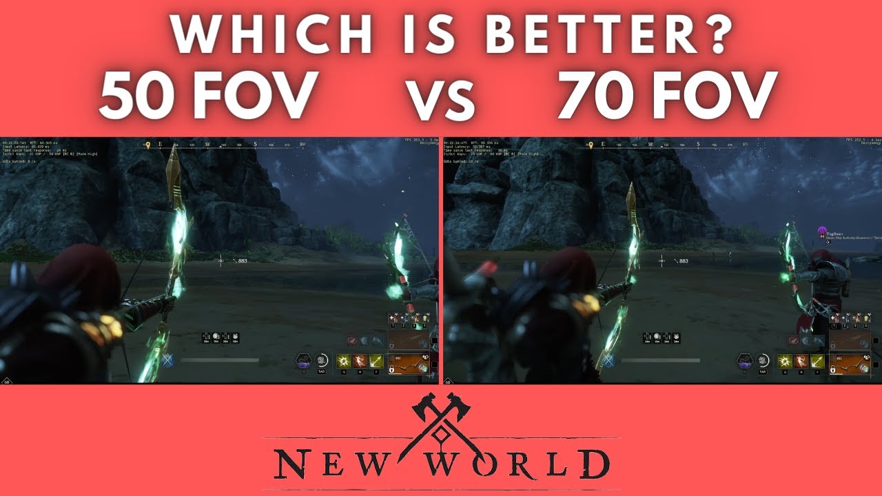 Top Player’s Analysis on 70 vs 50 FOV in New World (Ranged Builds ...