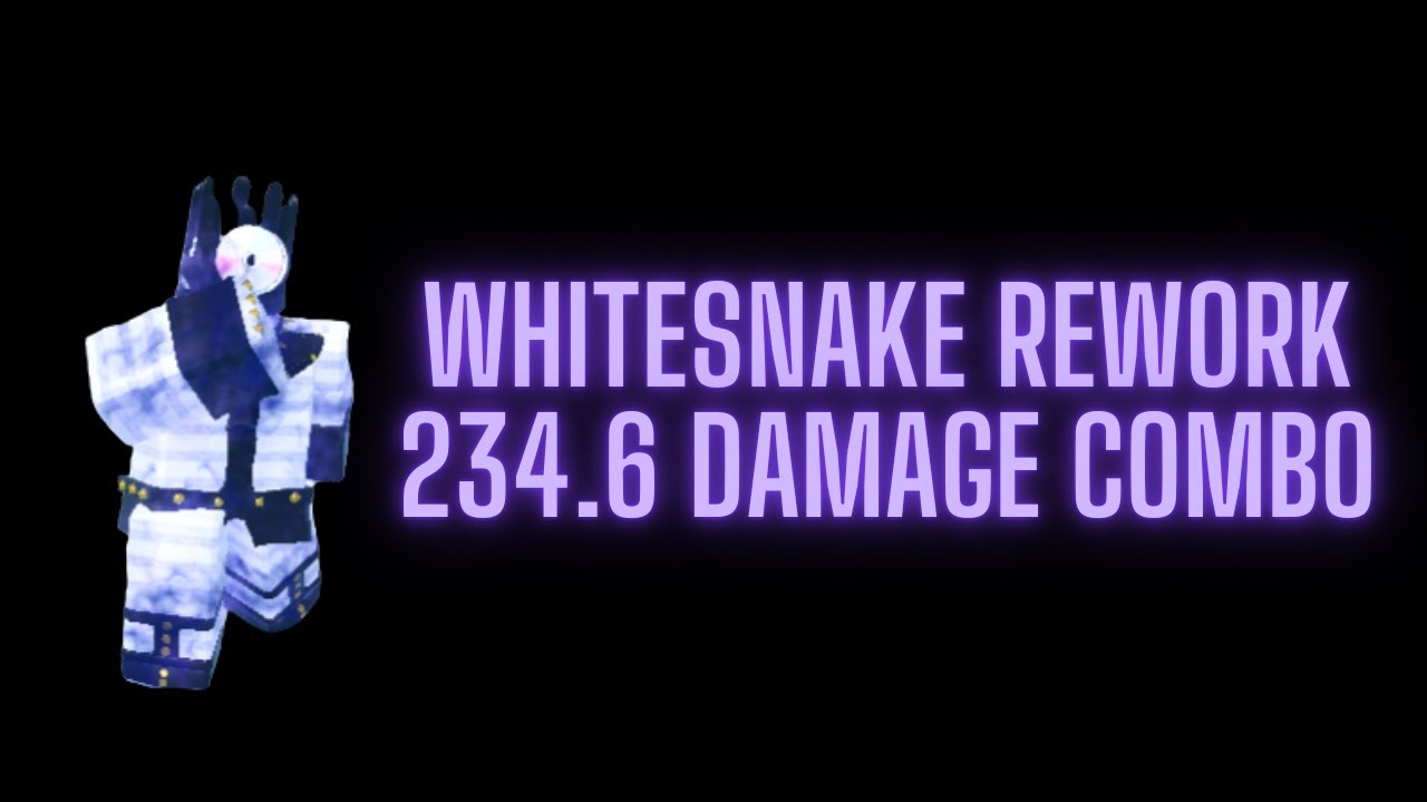 [AUT] Whitesnake Rework 234.6 Damage Combo - YouTube