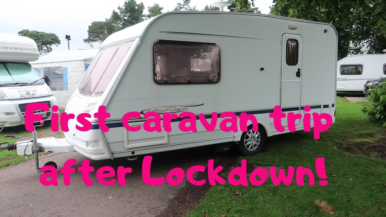First caravan trip after lockdown 2020 - YouTube