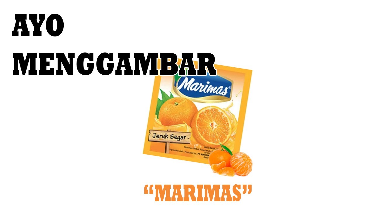 MENGGAMBAR MARIMAS JERUK - YouTube