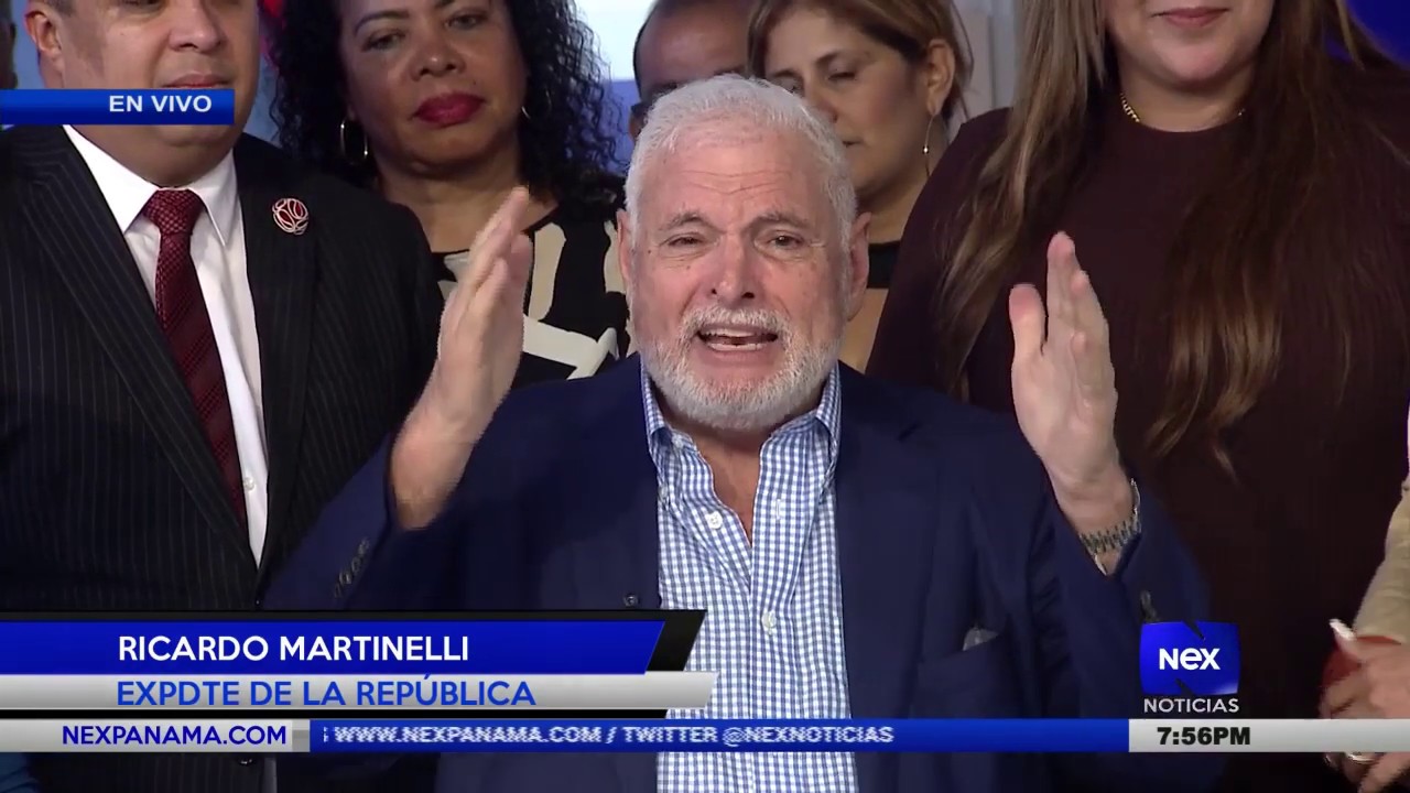Primeras palabras de Ricardo Martinelli en libertad - YouTube