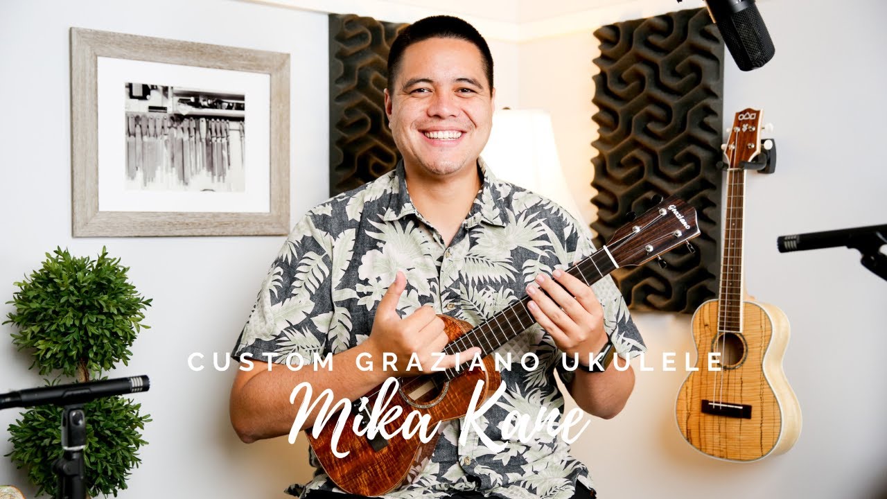 Custom Graziano Ukulele | demo by Mika Kane - YouTube