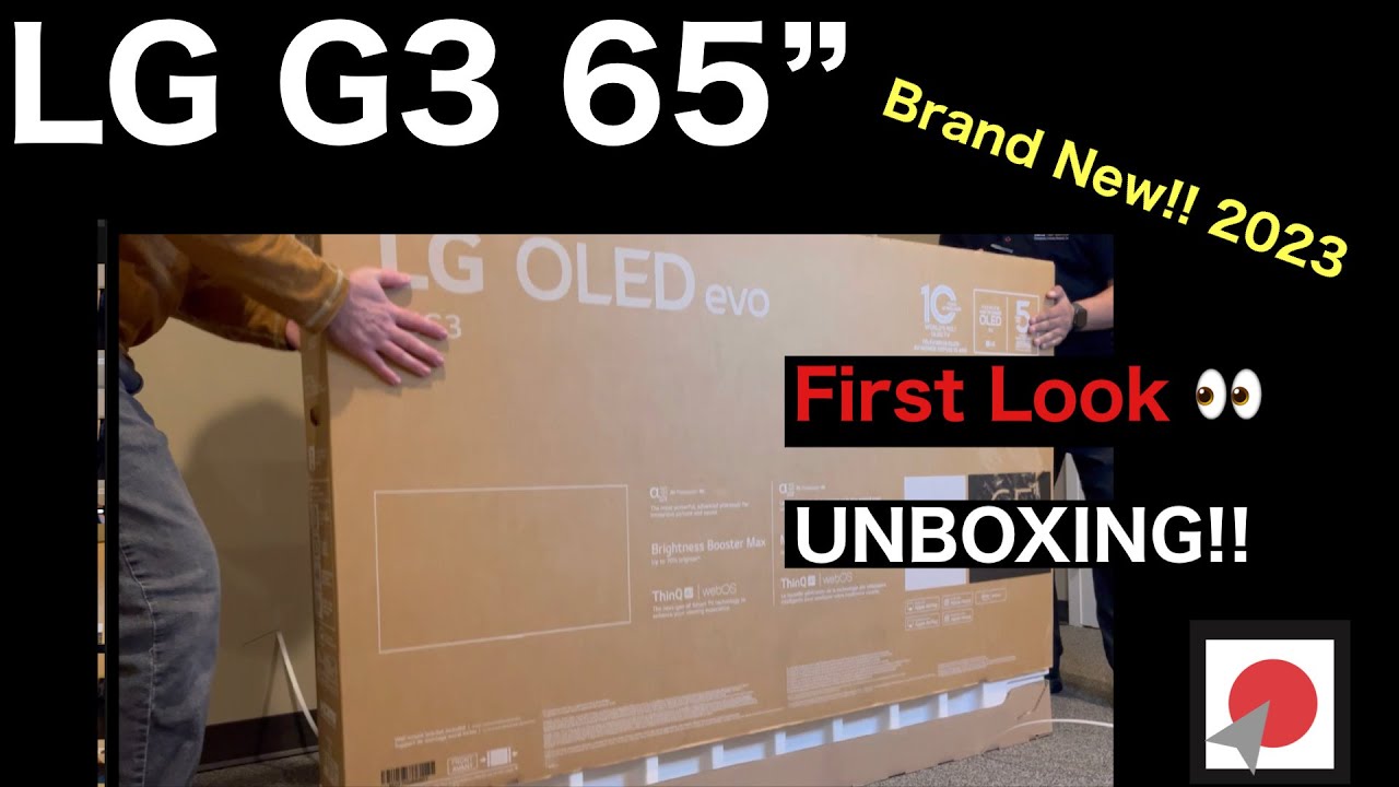 LG G3 65” OLED EVO Unboxing!! - YouTube