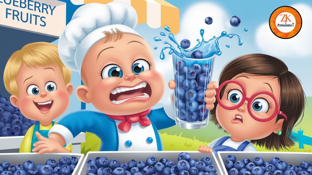 Blueberry Fruits || Kids Songs & Nursery Rhymes || ZingKidz - YouTube