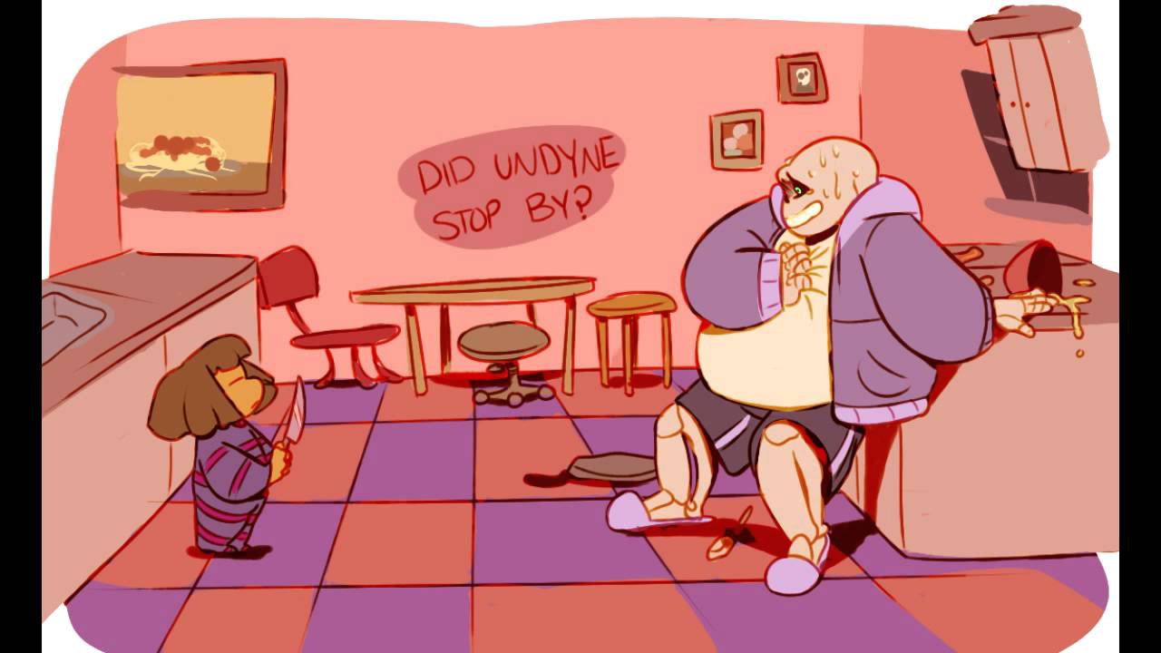 Sans X Frisk Kitchen