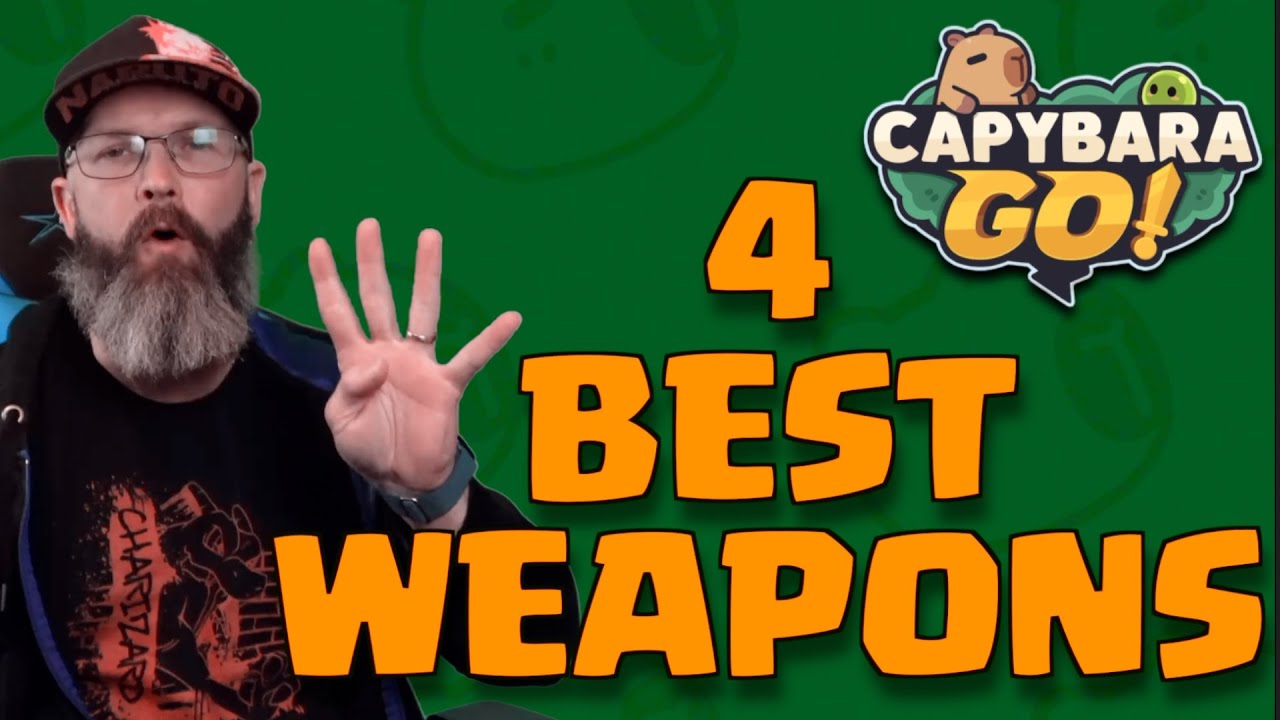 Capybara Go! 4 BEST WEAPONS!! - YouTube