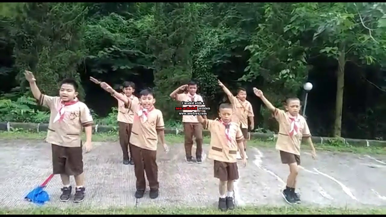 Yel-yel Pramuka "Grup Elang" SDN 103 Coblong Bandung - YouTube