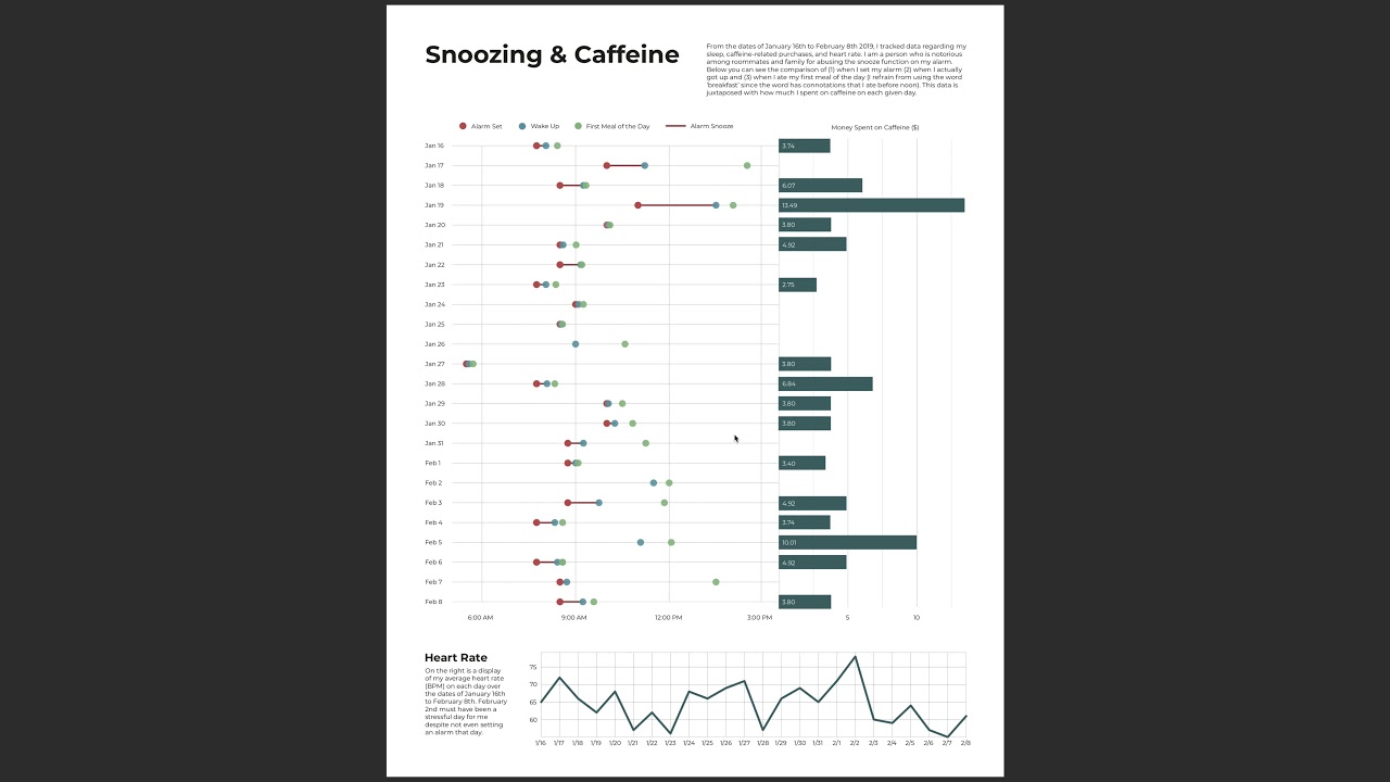 HCI 512 Quantitative Self Infographic - YouTube