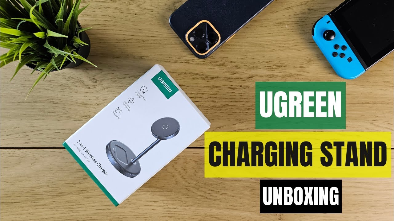 UGREEN 2 in 1 Wireless Charger Charging Stand Unboxing | Best Charger ...