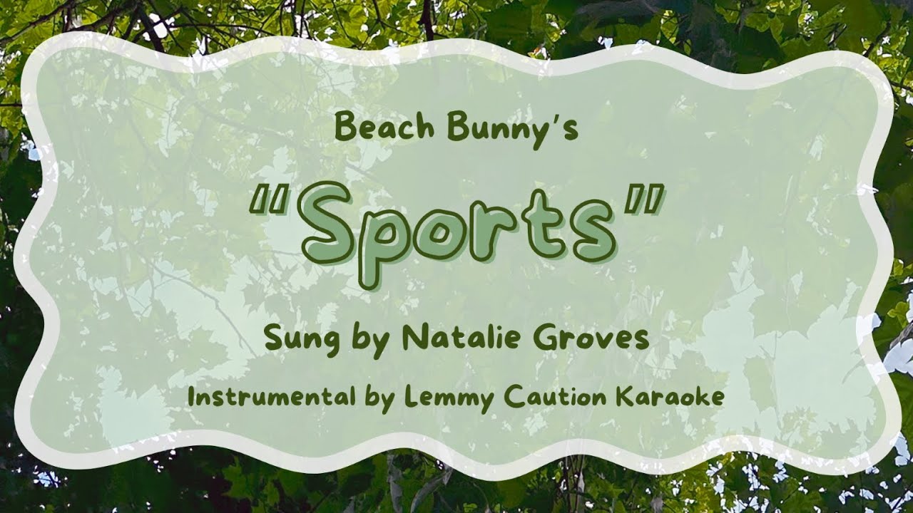 "Sports" by Beach Bunny || Natalie Groves Cover - YouTube