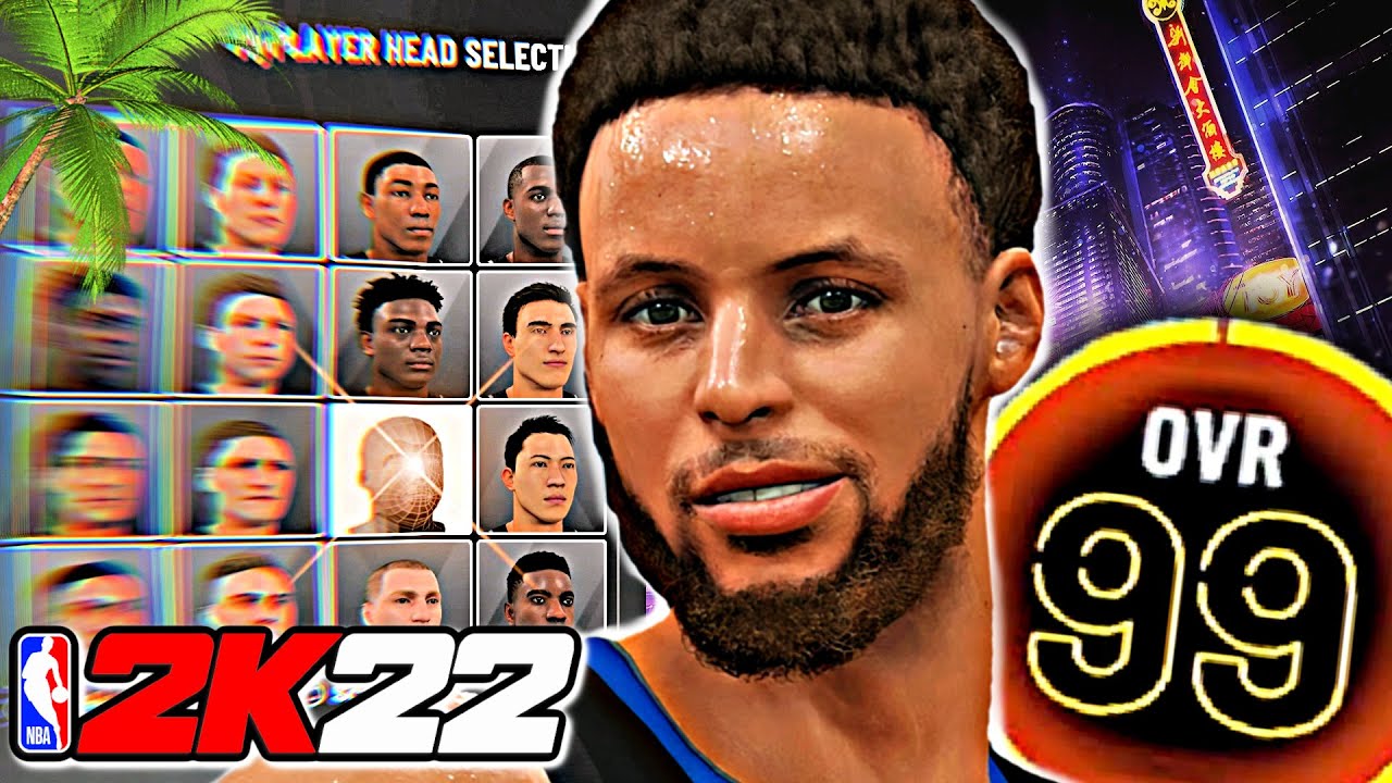 Stephen Curry Face Creation 2K22 | Look EXACTLY like Stephen Curry in ...