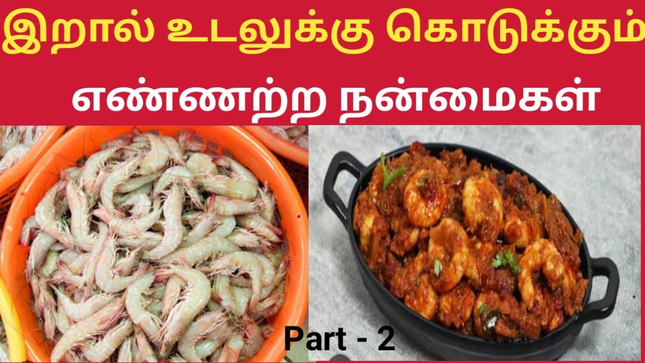 இறால் உடலுக்கு கொடுக்கும் எண்ணற்ற நன்மைகள்/ Prawn Benefits/Eral ...