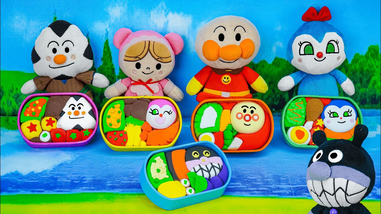 アンパンマン弁当パーティーフェスティバル Anpanman Bento Party Festival ASMR Satisfying with ...