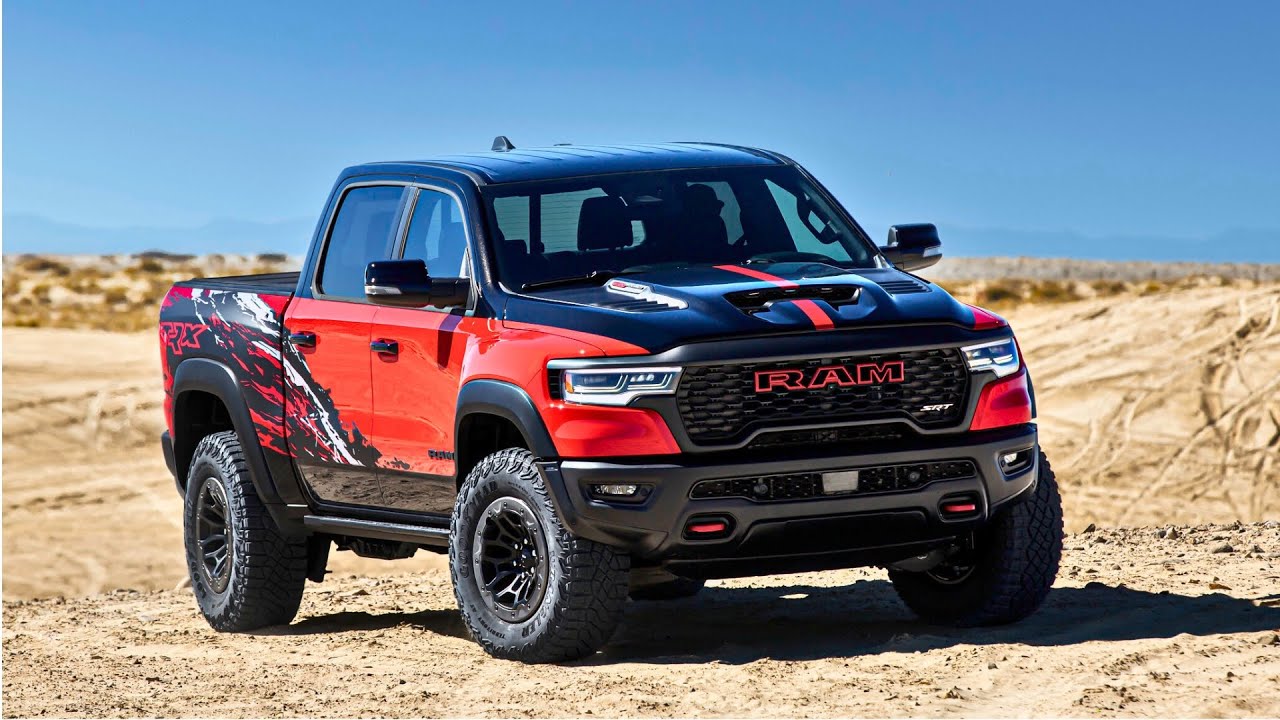 The 2027 Ram 1500 SRT TRX Bloodshot Night Edition - Darkest & Most ...