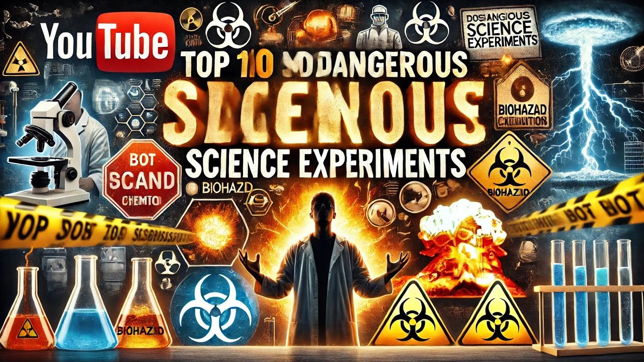 Top 10 Most Dangerous Science Experiment Ever Conducted - YouTube