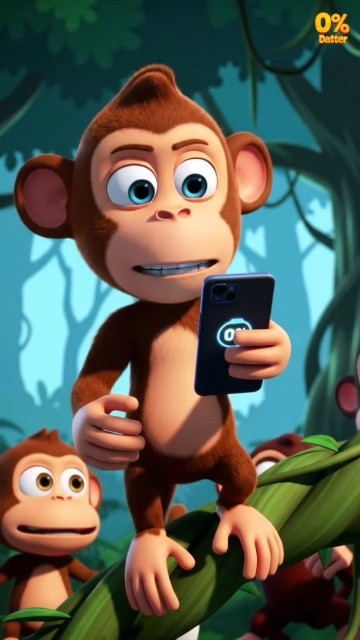 bandar ka mobile cartoon #ytshorts #cartoon #animation #funnycartoon # ...