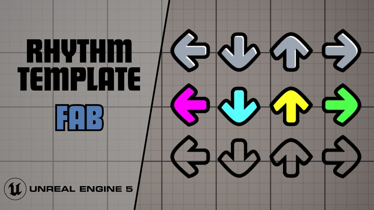 UE5 - RHYTHM GAME TEMPLATE [FAB] [TEMPLATE] - YouTube