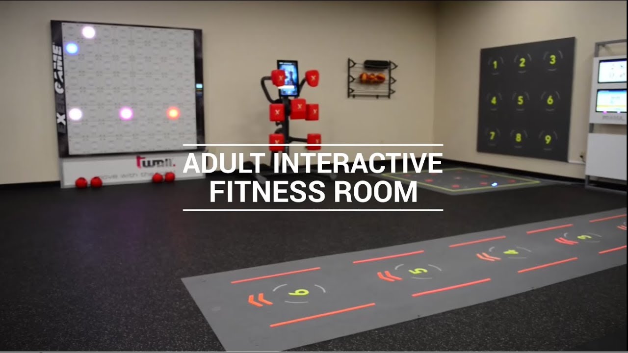 Adult Interactive Fitness and Exergame Room Solution 🎯 - YouTube