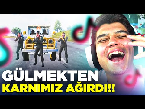 GÜLMEKTEN KARIN AĞRITAN PUBG MOBILE TİKTOK VİDEOLARI İZLEDİK 😂
