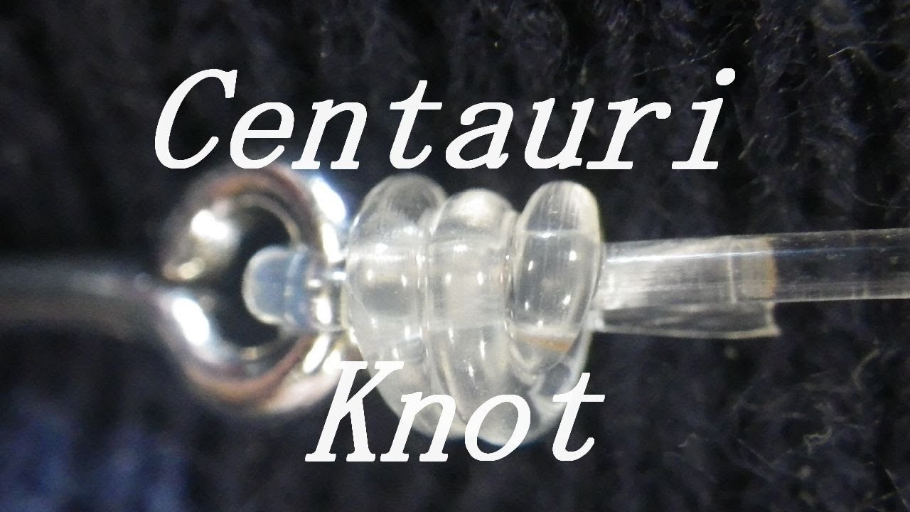 【Fishing Knot】Centauri Knot・Double Centauri Knot,多用性のある結び方 - YouTube
