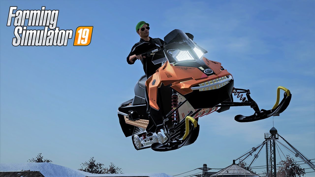 OUT FOR A RIP ON OUR NEW SNOWMOBILE - COUNTY LINE SEASONS FS19 ...