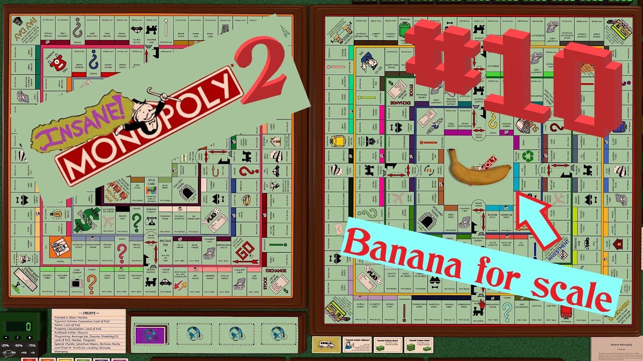 Insane Monopoly Game 2: Round 10: Belly Button Lint Happens - YouTube