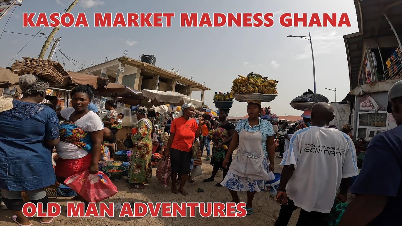 Kasoa Market Ghana - YouTube