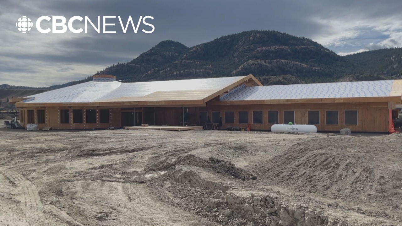 Indigenous healing centre near Kamloops, B.C is taking shape - YouTube