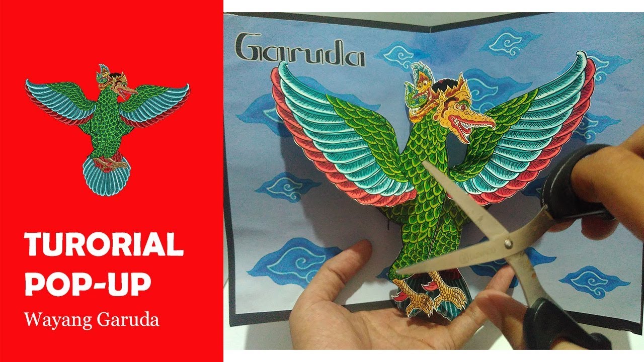 Pop-Up Tutorial : Indonesian Puppet Garuda - YouTube