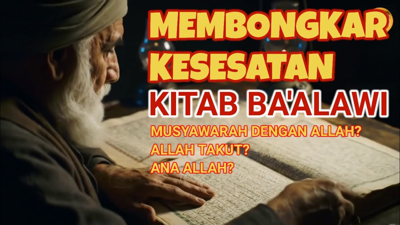 Membongkar Kesesatan Kitab Ba’alawi: Musyawarah dengan Allah, Allah ...