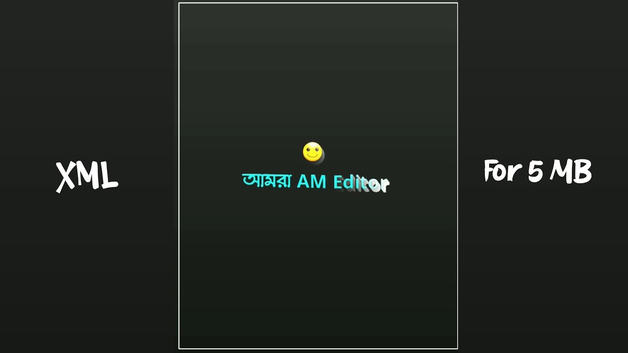 Amra AM Editor 🙂🤙 | Trending XML File🦋📈 | XML for 5mb | Alight Motion ...
