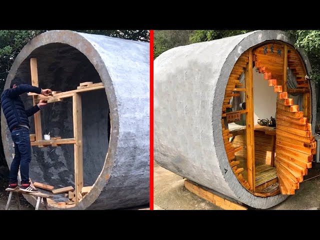 Underground Concrete Pipe Tiny House Underground Living And