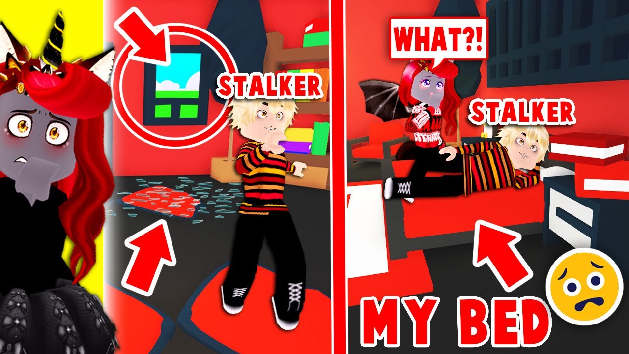 The CREEPIEST Stalker Broke INTO MY HOME In Adopt Me! (Roblox) - YouTube