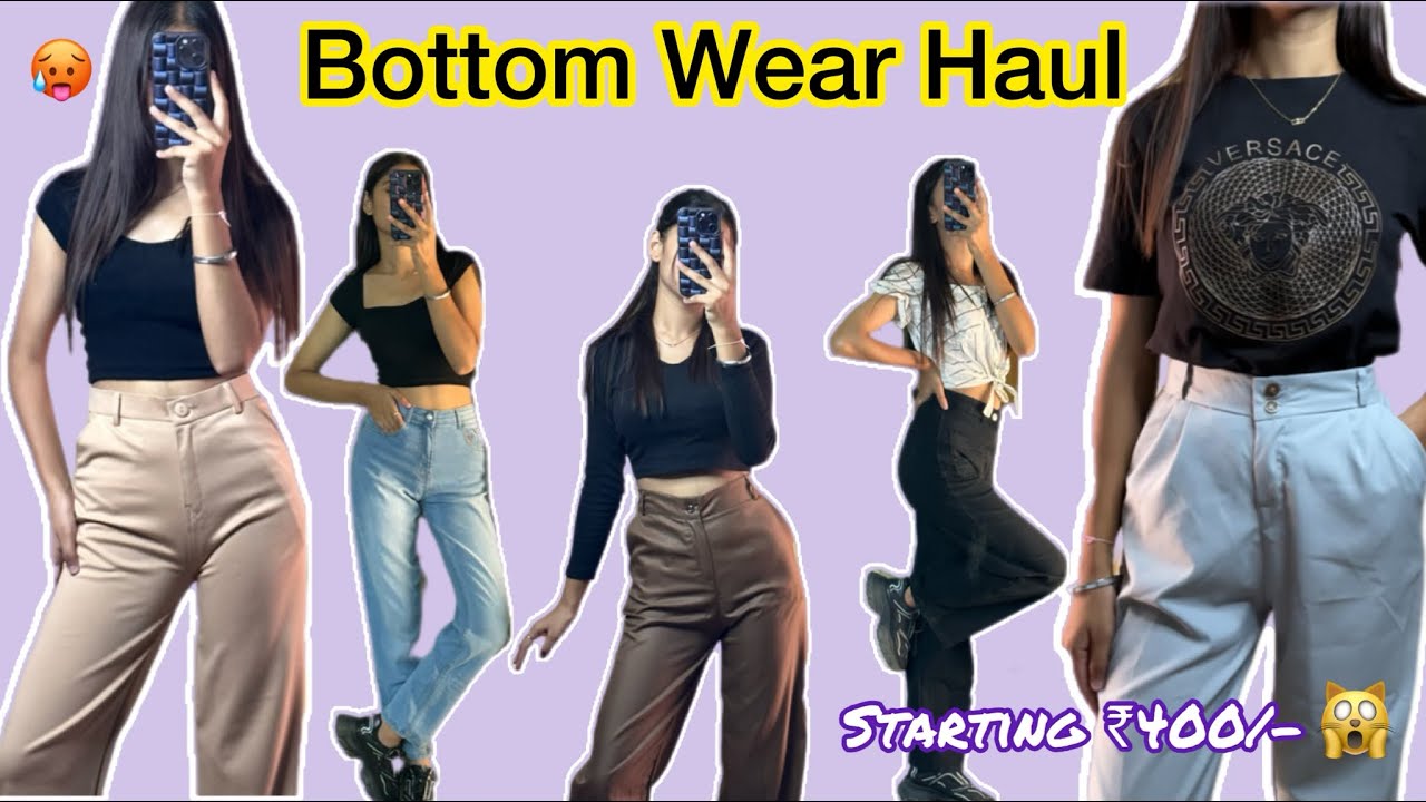 *Huge* Amazon Bottom Wear Haul! 😍| Affordable & Trendy || - YouTube