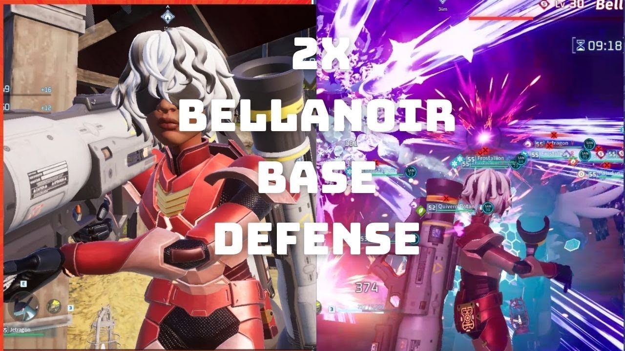 Palworld - Base defense against 2 Bellanoir! - YouTube