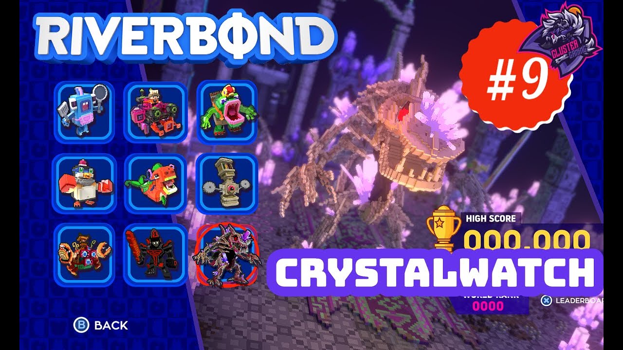 CRYSTALWATCH - RIVERBOND Gameplay - Part 9 (Final) - YouTube